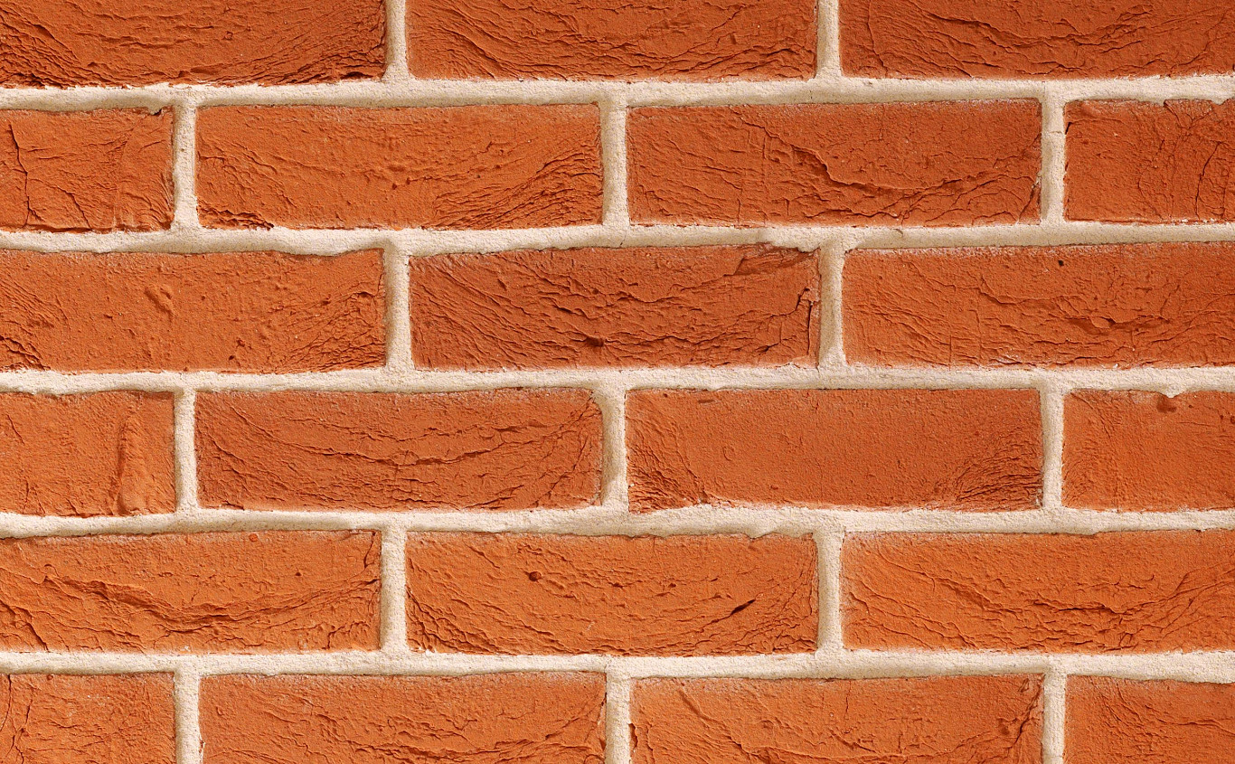 65mm Fine Handmade Textured Orange Brick | TBS