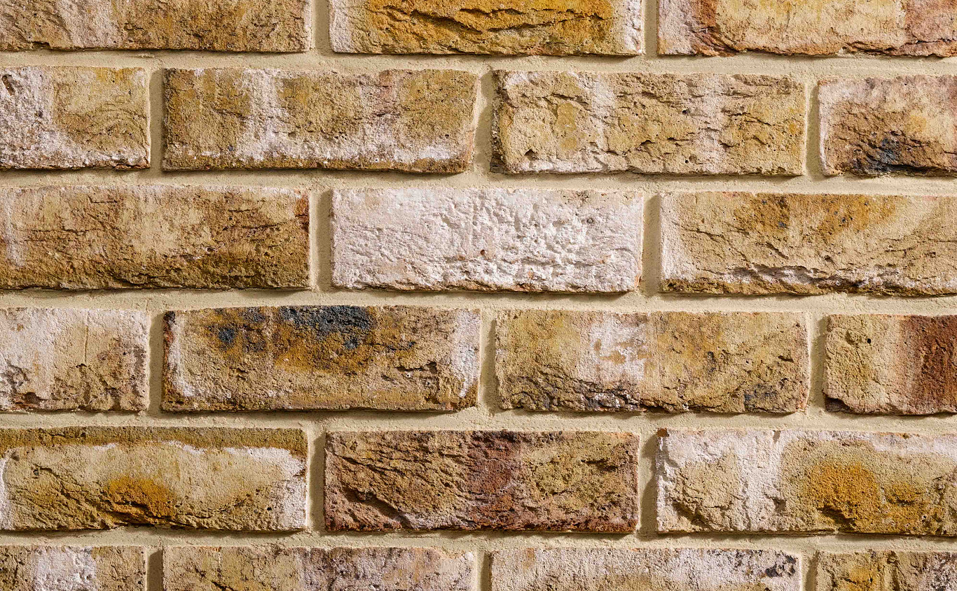 65mm London Weathered Yellow Bricks | Classic Facing Bricks