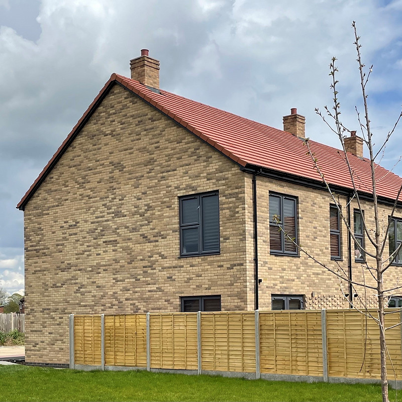 65mm Olde English Buff Multi Brick | TBS